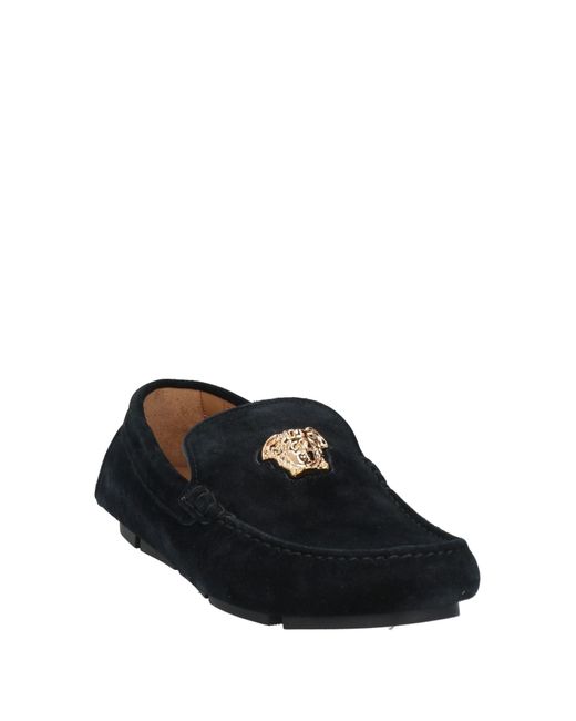 Versace Loafer in Black for Men | Lyst
