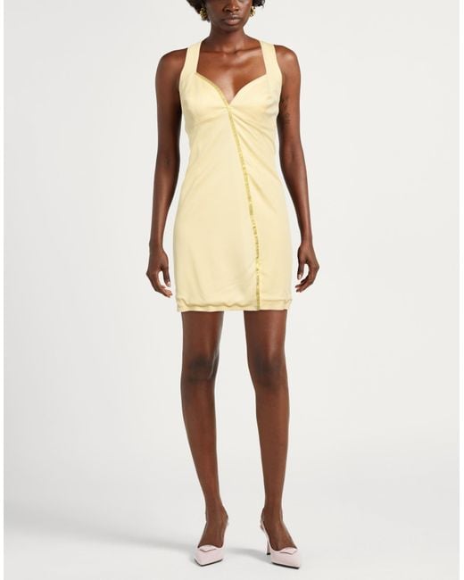 Gaelle Paris Mini Dress in White | Lyst UK