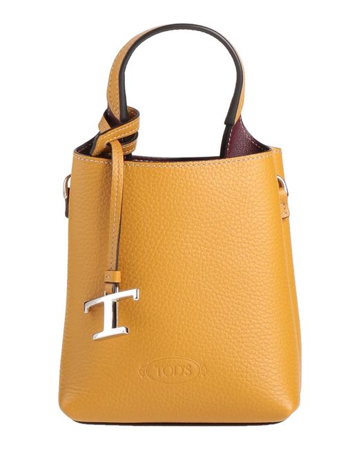 Tod's Handbags in Yellow | Lyst