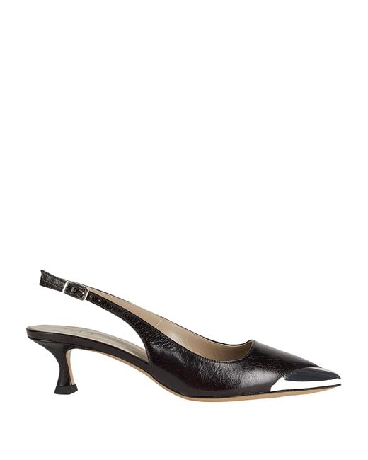Tela Dark Pumps Calfskin in Brown | Lyst