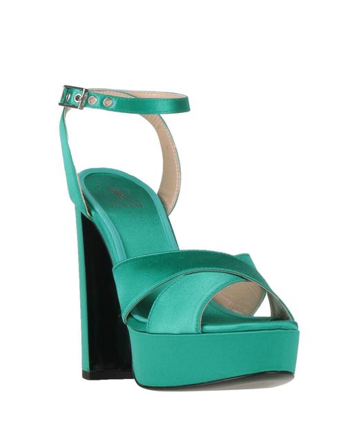 Fabi Sandals in Green | Lyst