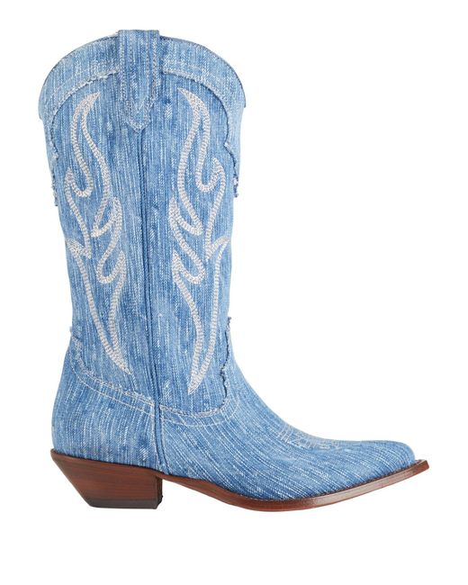Sonora Boots Boot Textile Fibers in Blue | Lyst