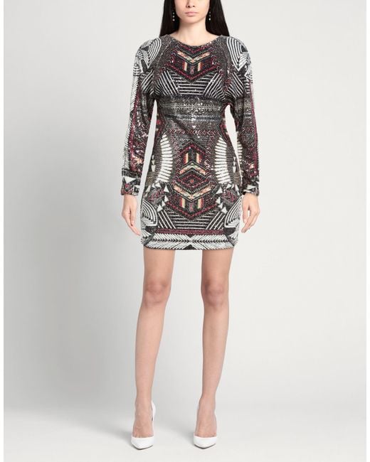 Peace + Chaos Mini Dresses in Grey | Lyst UK