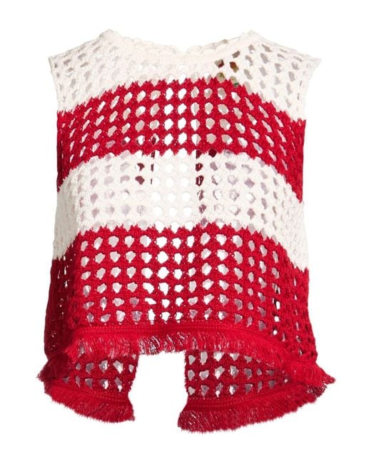 FARM Rio Tops in Red | Lyst UK