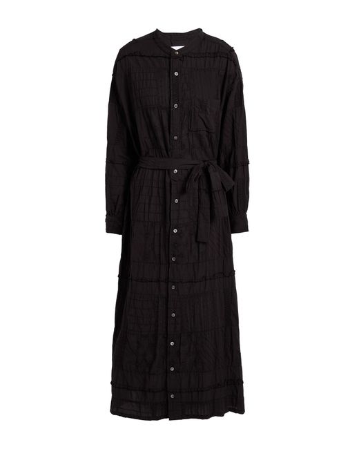 Engineered Garments Midi Dress Cotton in Black | Lyst UK