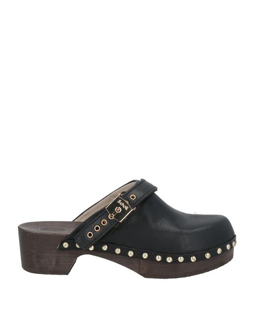 Scholl Mules & Clogs Leather in Black | Lyst