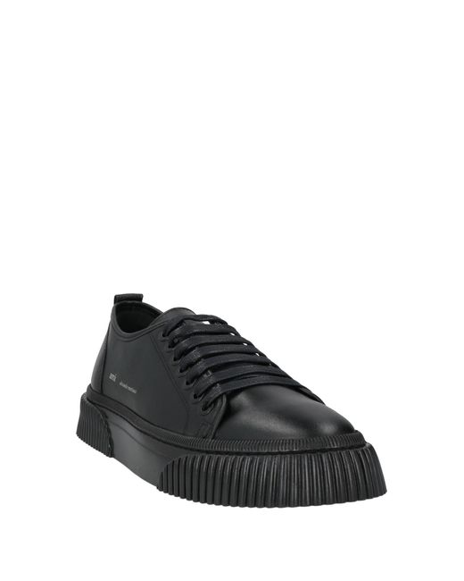 Ami Paris Sneakers Leather in Black for Men | Lyst