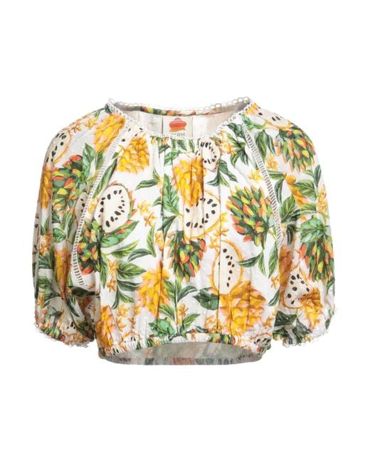 FARM Rio Tops in Metallic | Lyst UK