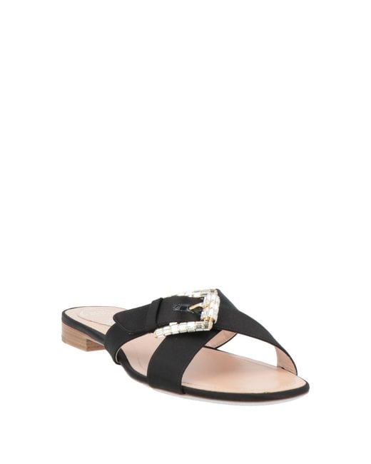 Rene Caovilla Sandals Textile Fibers in White | Lyst UK