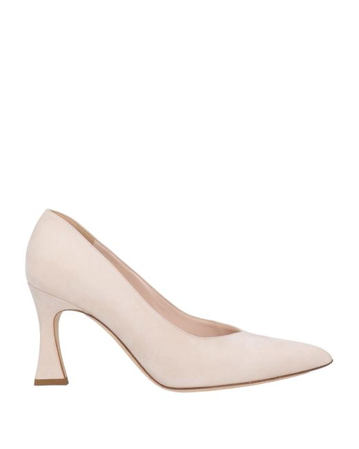Pollini Blush Pumps Calfskin in Pink | Lyst
