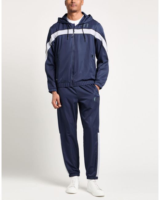 EA7 Tracksuit in Blue for Men | Lyst UK