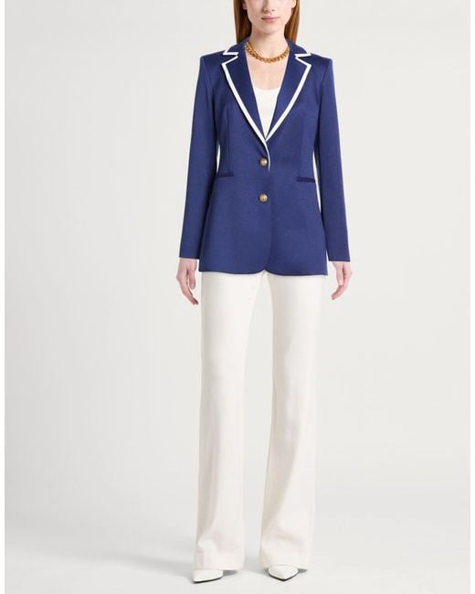 Alice + Olivia Blazers in Blue | Lyst UK