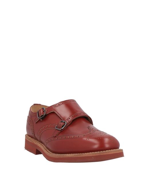 Church's Brick Loafers Leather in Red for Men | Lyst
