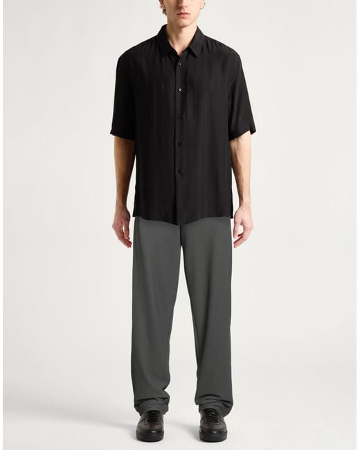 Giorgio Armani Pants Polyamide, Elastane in Grey for Men | Lyst UK