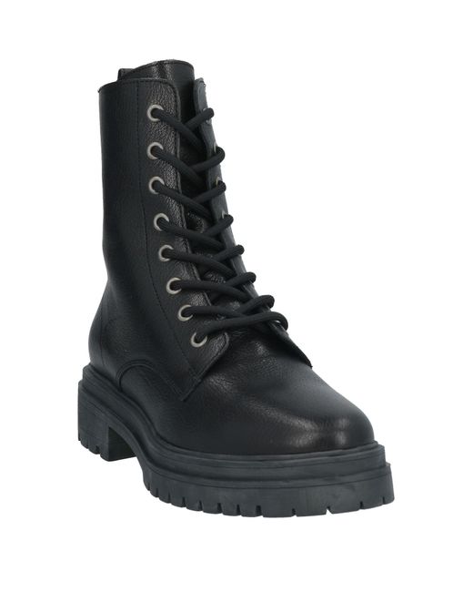 Ba&sh Ankle Boots Leather in Black | Lyst