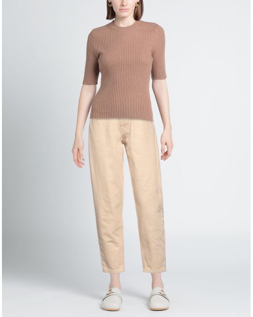 Forte Sand Jeans Cotton in Natural | Lyst