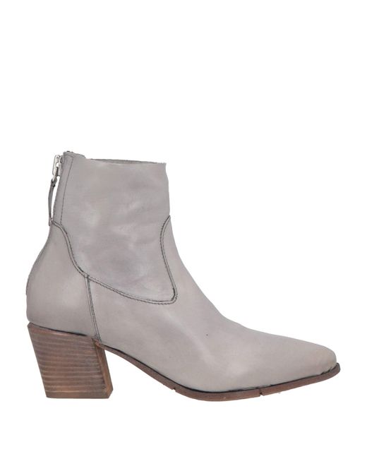 Moma Light Ankle Boots Leather in Gray | Lyst