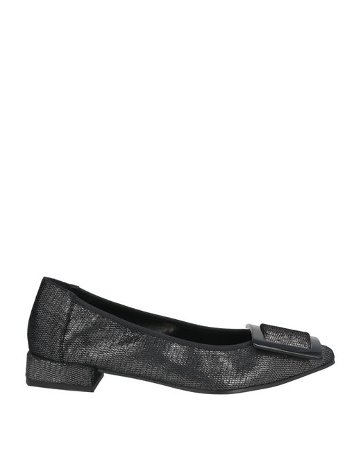 KARIDA Ballet Flats Textile Fibers in Black | Lyst UK