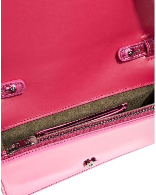 Ferrari Cross-Body Bag Calfskin in Pink | Lyst