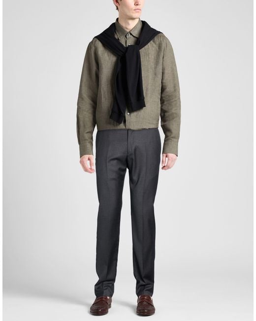 Caruso Trouser in Gray for Men | Lyst