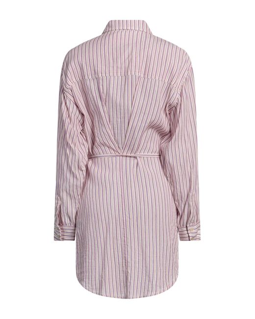 Isabel Marant Light Mini Dress Cotton in Pink | Lyst