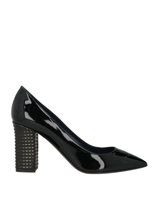 Studio Pollini Pumps Leather in Black | Lyst
