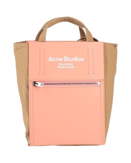 Acne Studios Handbag Nylon, Calfskin in Pink for Men | Lyst