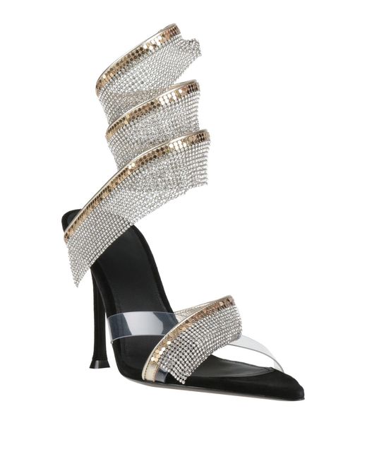ALEVI Sandals Plastic, Leather in White | Lyst