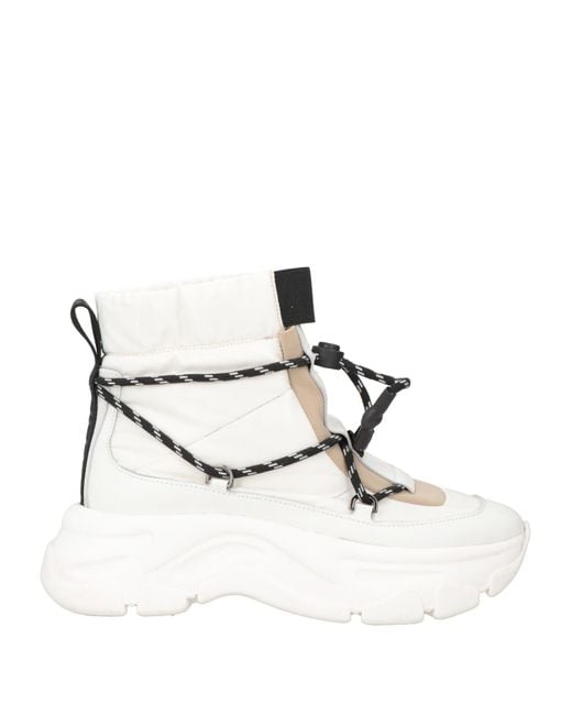 Fabi Ankle Boots in Natural | Lyst UK