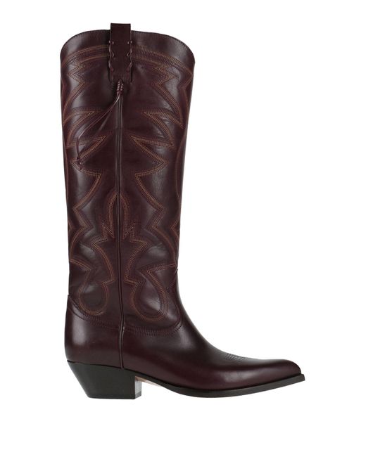 Buttero Dark Boot Leather in Brown | Lyst