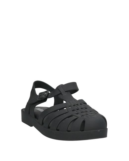 Melissa Sandals Plastic in Black | Lyst