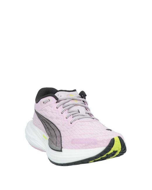PUMA Lilac Sneakers Textile Fibers in White | Lyst