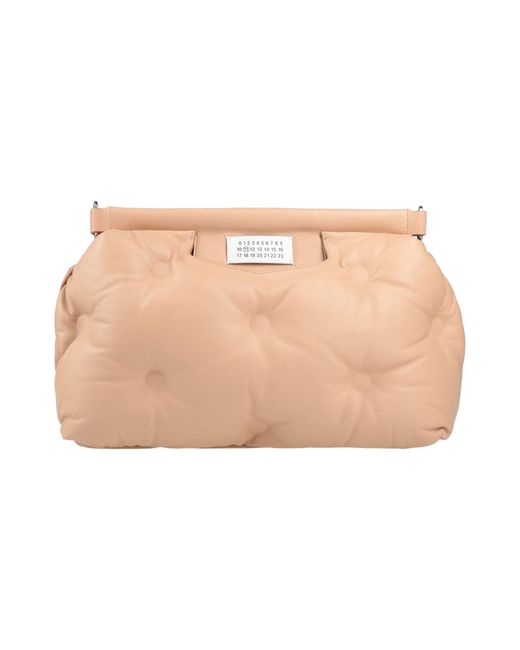 Maison Margiela Sand Handbag Ovine Leather in Natural | Lyst