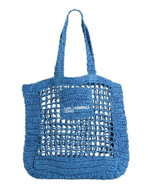 Karl Lagerfeld Handbag Paper in Blue | Lyst UK