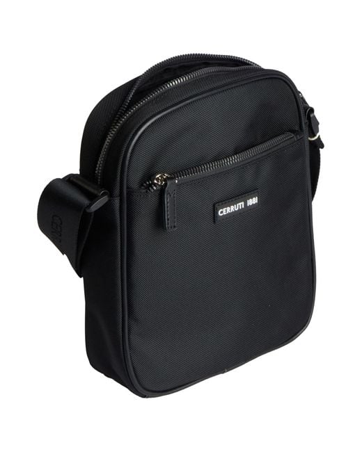 Cerruti 1881 Cross-Body Bag in Black for Men | Lyst UK