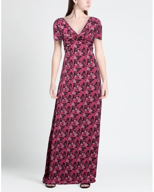 La Petite Robe Di Chiara Boni Maxi Dress in Purple | Lyst UK