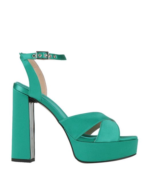 Fabi Sandals in Green | Lyst