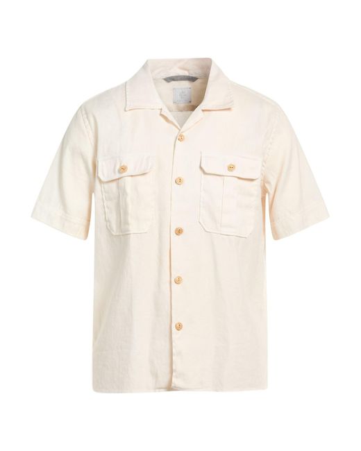 Eleventy Shirts in Natural for Men | Lyst UK