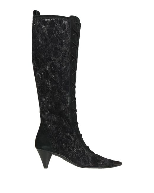 Ras Boot Textile Fibers in Black | Lyst