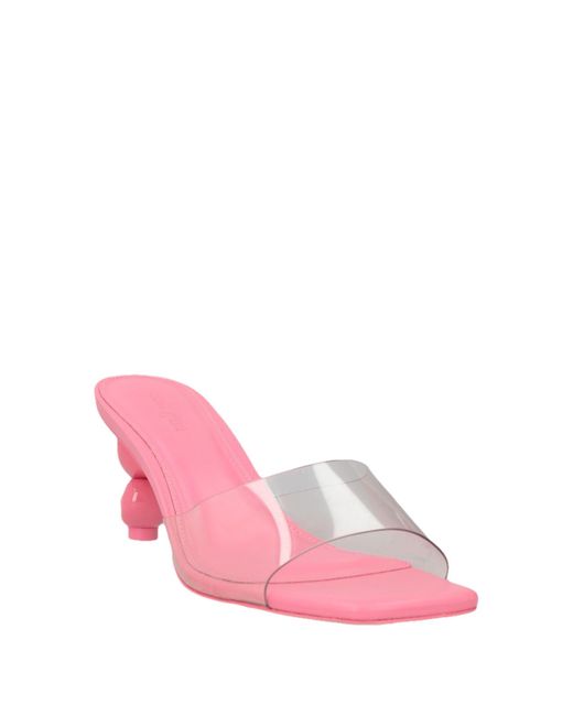 Cult Gaia Fuchsia Sandals Pvc in Pink | Lyst UK