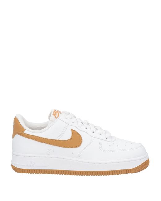 Nike Sneakers Textile Fibers in White | Lyst