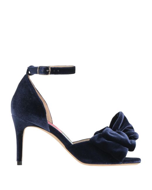 Custommade• Sandals Textile Fibers in Blue | Lyst