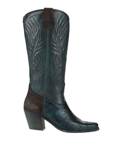 Felmini Deep Boot Leather in Green | Lyst UK