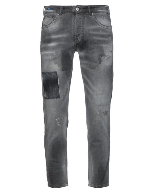 DW DENIM WORLD Jeans in Gray for Men | Lyst