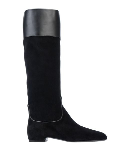 Roger Vivier Boot Soft Leather in Black | Lyst UK