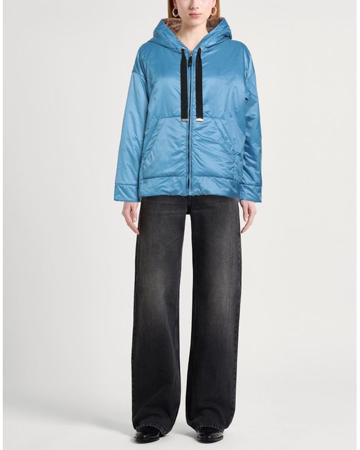 Max Mara Jacket in Blue | Lyst
