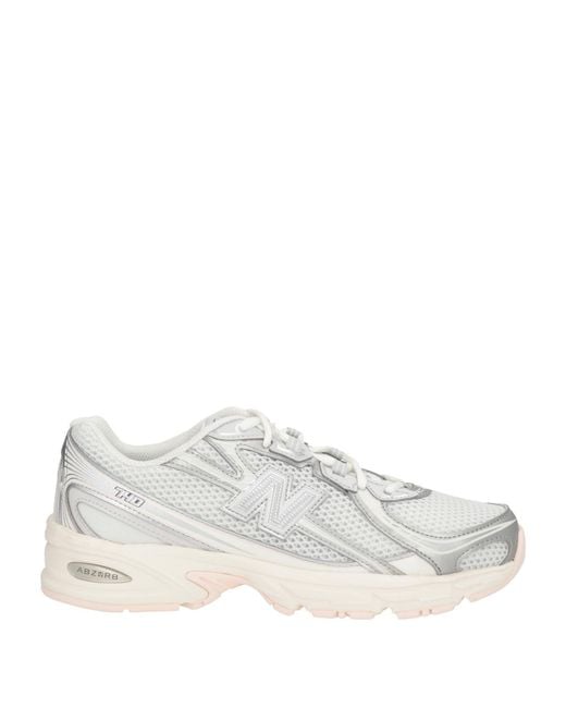 New Balance Sneakers Textile Fibers, Synthetic Material in White for ...