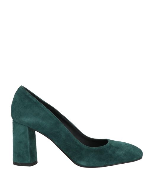 Andrea Pinto Emerald Pumps Soft Leather in Green | Lyst