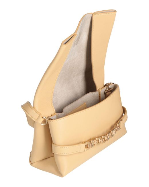 Victoria Beckham Cross-Body Bag Leather in Natural | Lyst