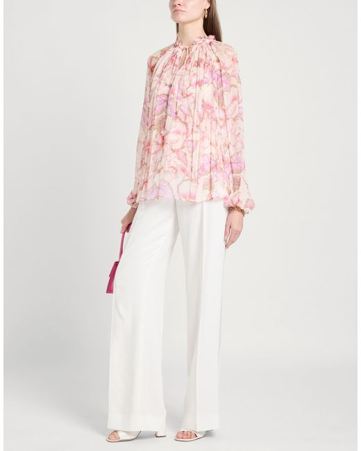 Zimmermann Top in Pink | Lyst UK